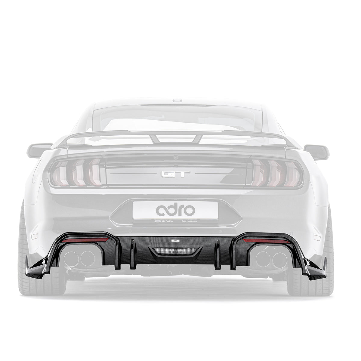 FORD MUSTANG CARBON FIBER REAR DIFFUSER – ADRO GLOBAL